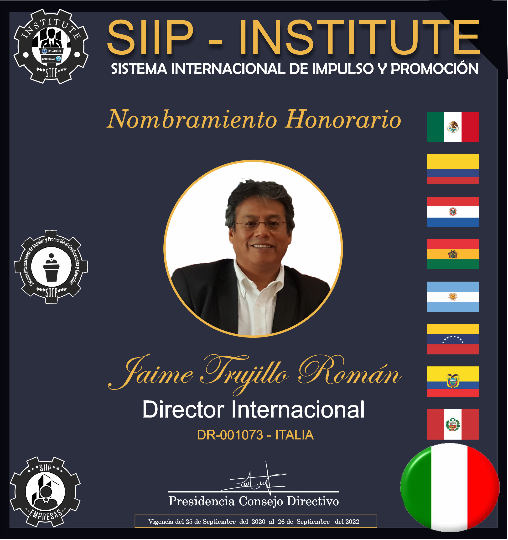 A. Jaime Trujillo Roman.